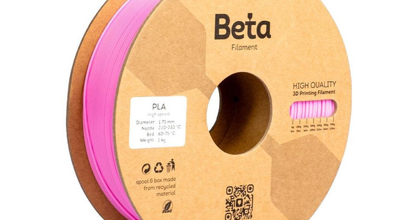 Beta PLA High-Speed Filament Rose Pink